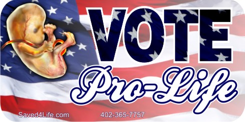 Saved 4 Life Pro-life signs, banners and more, Saved4Life.com